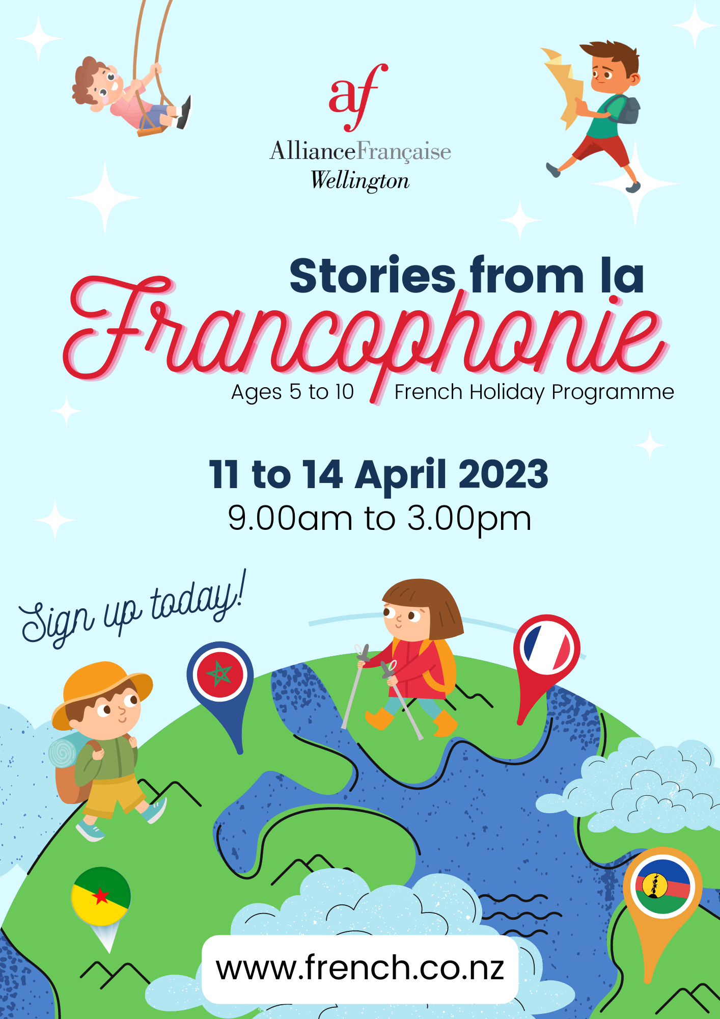 Alliance Française Wellington - Holiday Programme